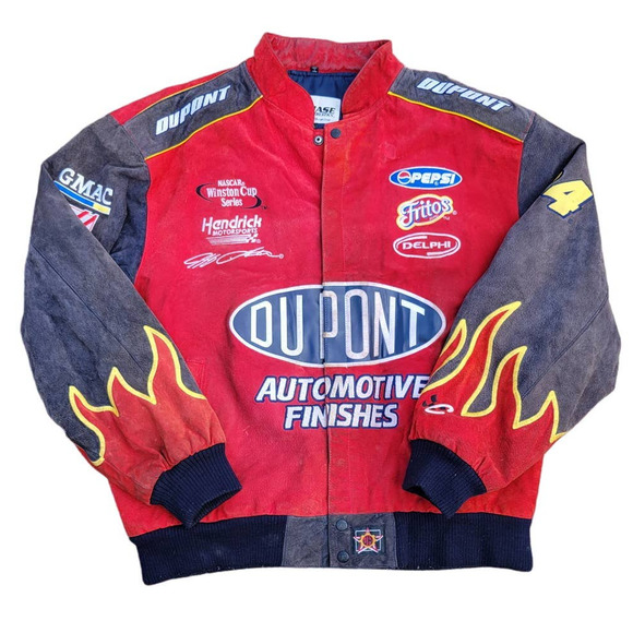 Chase Authentics | Jackets & Coats | Vintage Jeff Gordon Dupont Suede ...